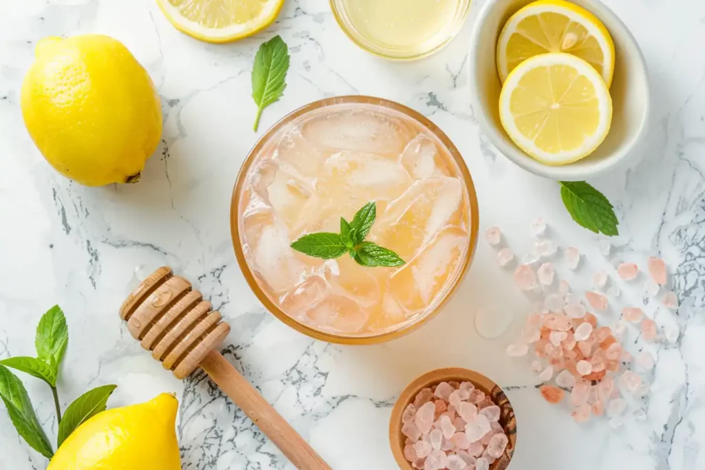 Japanese Pink Salt and Ice Recipe: 1 Sip to Crush Exhaustion