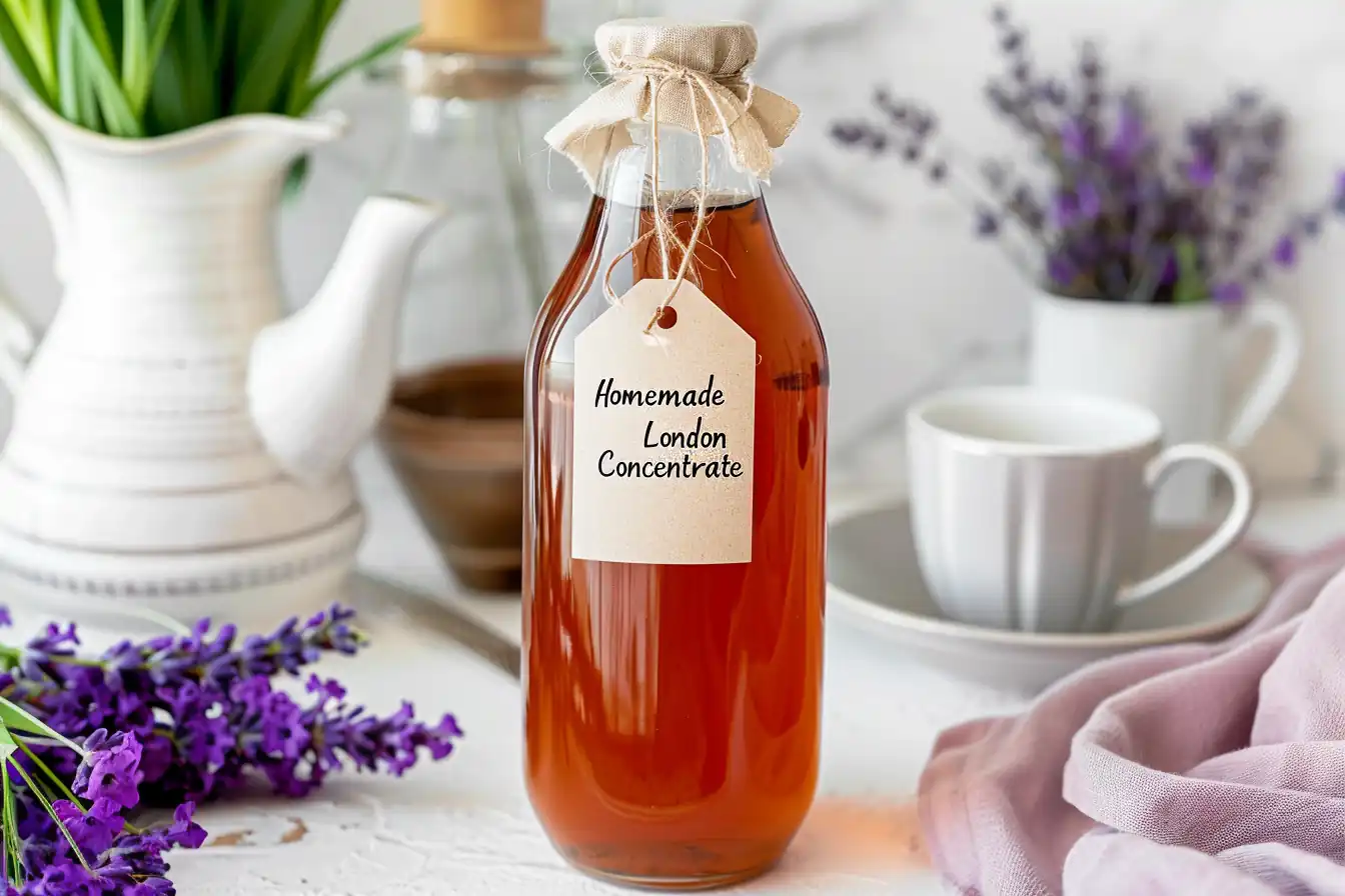 London Fog Tea Concentrate Recipe – Best DIY Batch Latte